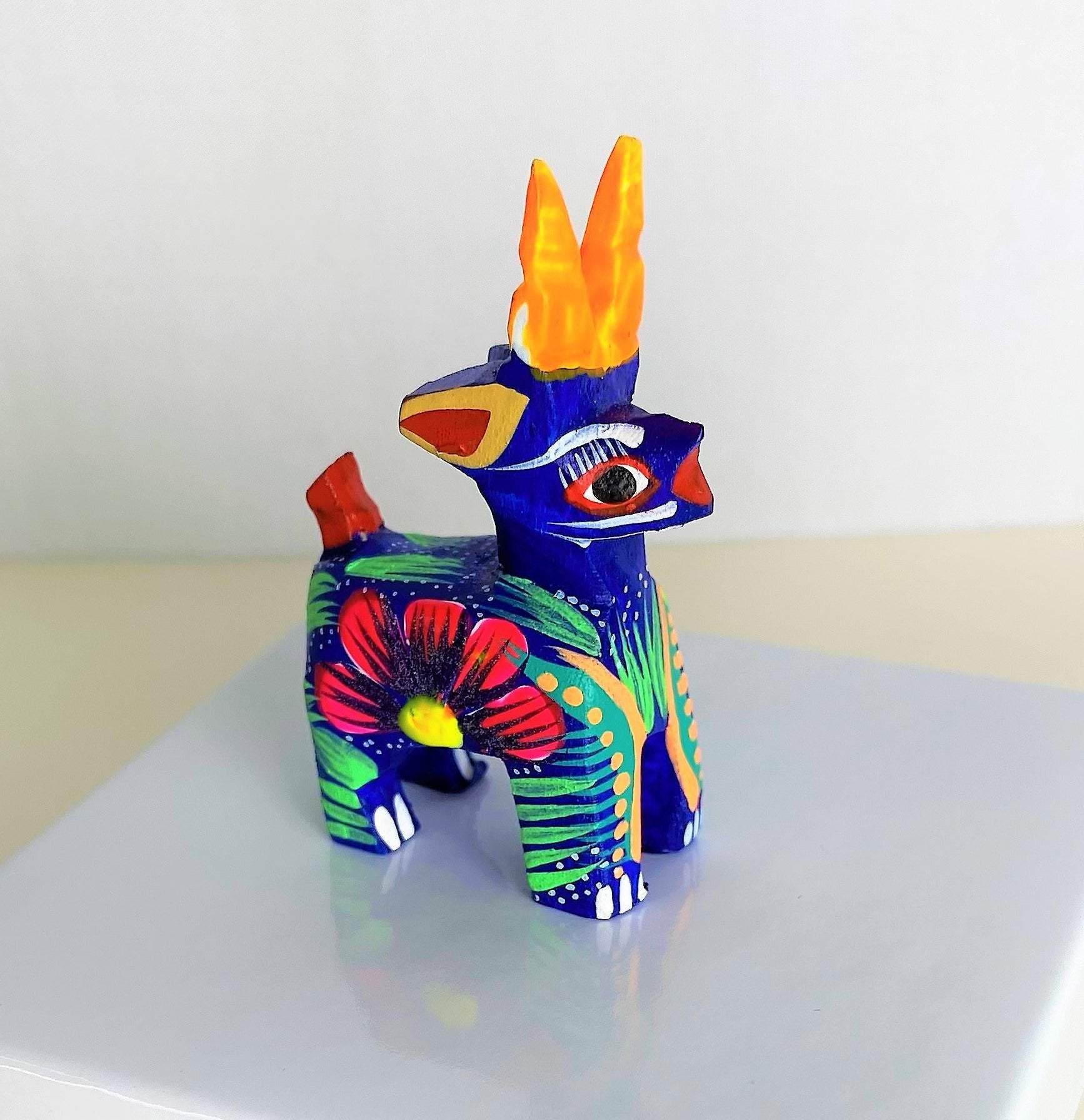 Mexican "Goat" Mini Alebrije Figurine – Vicentas Artisan Boutique